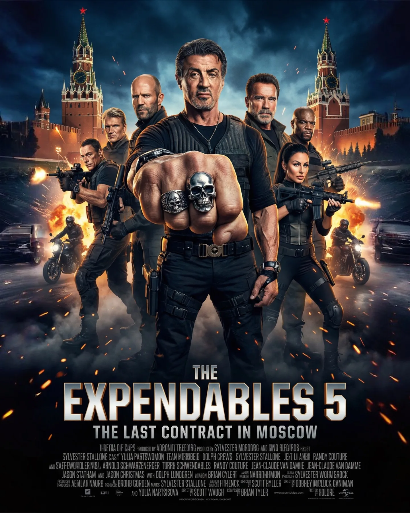 The Expendables 5: Last Contract in Moscow - дата виходу, постер і чи ...